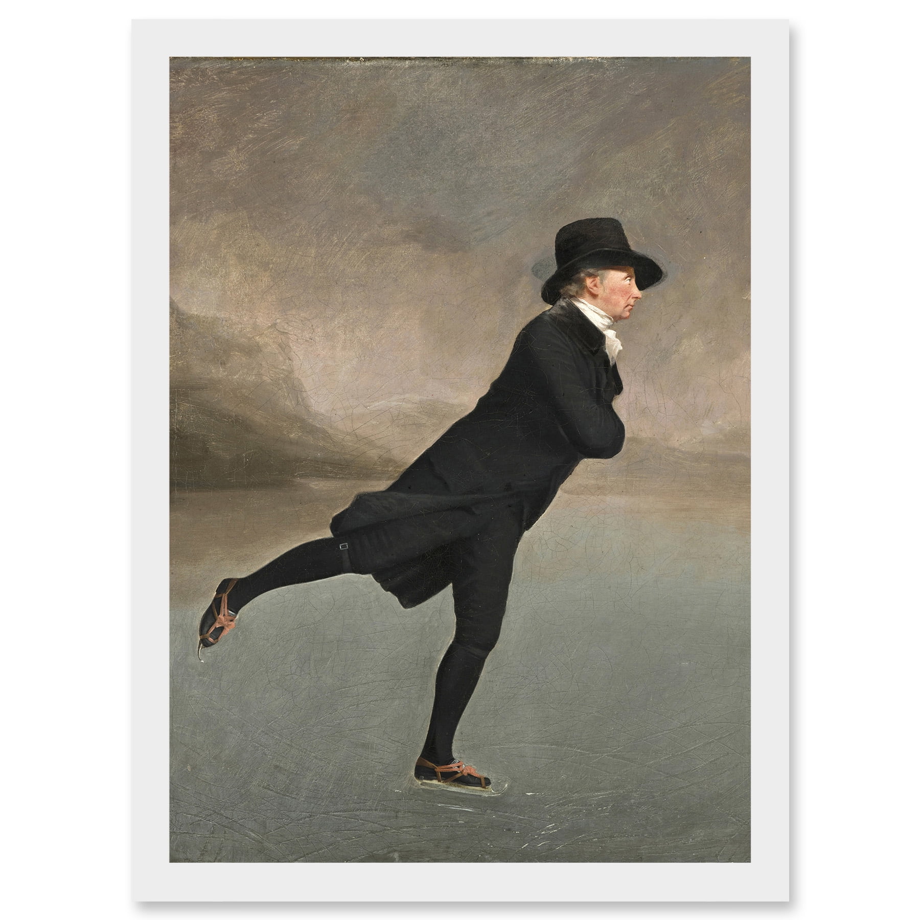 Raeburn Skating Minister Duddingston Painting Artwork Framed Wall Art ...