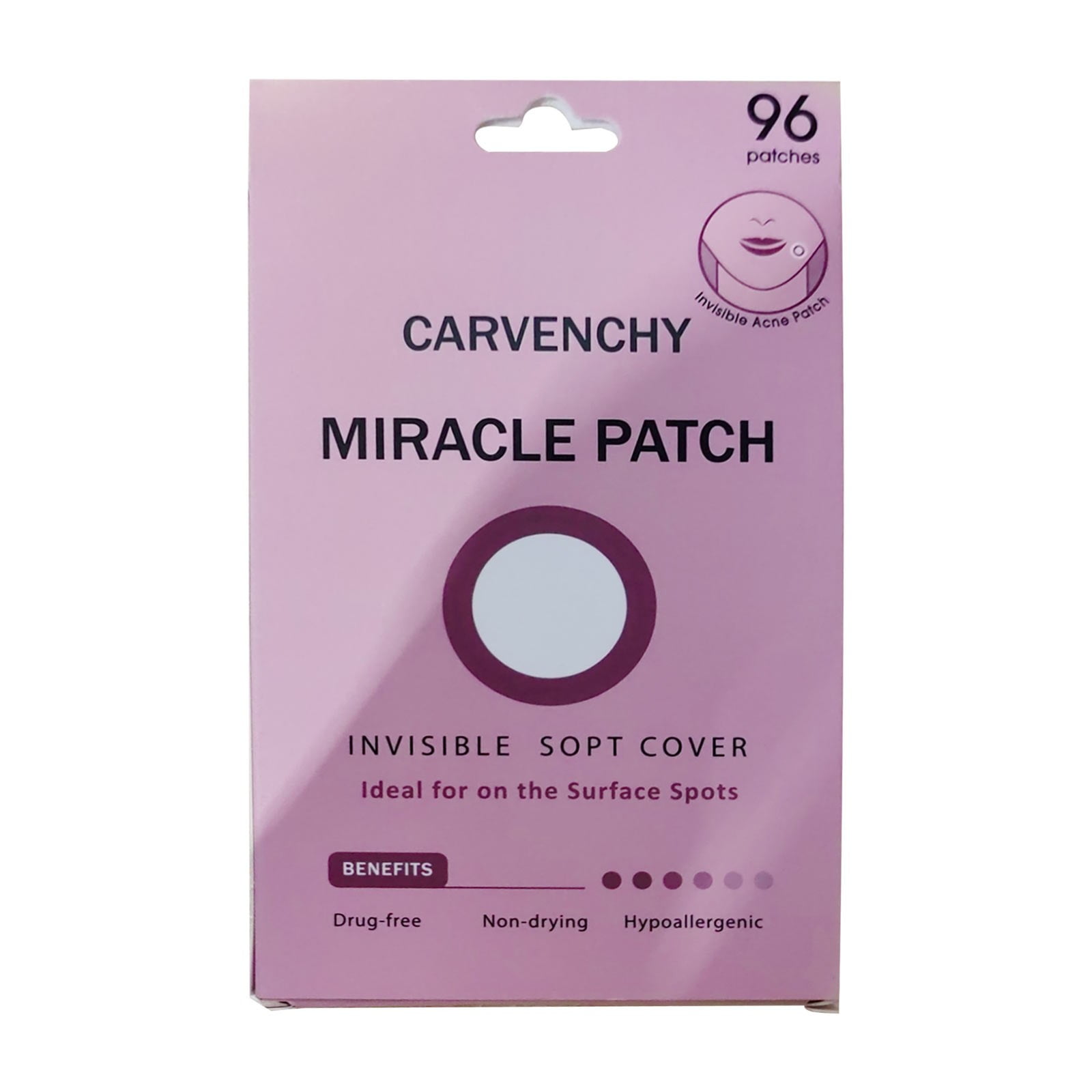 Miracle Patches, Miracle Invisible Spot Cover - Hydrocolloid Acne Patch ...