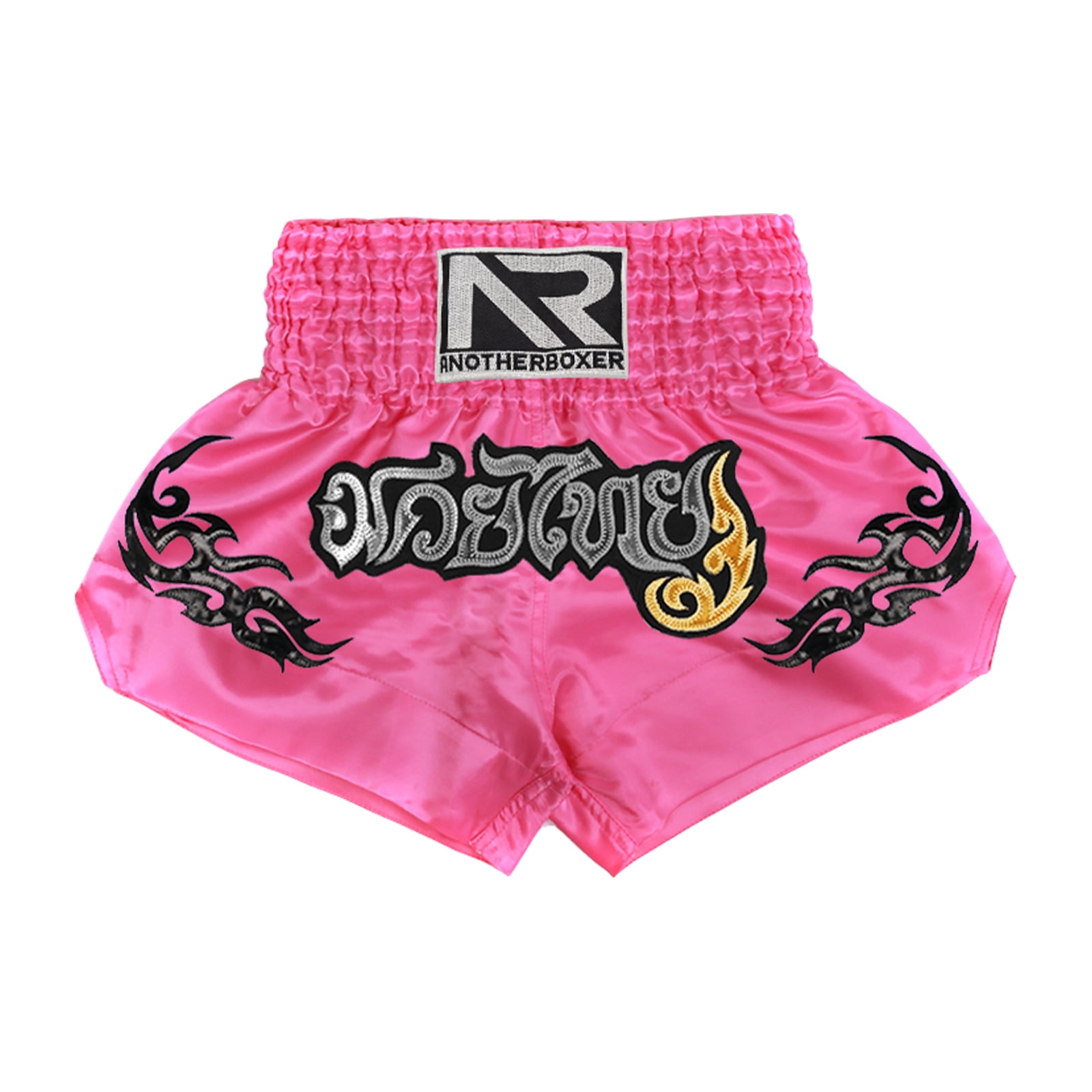Raenseen Kids Boys Boxer Shorts Patchwork Metallic Embroidery Wide ...
