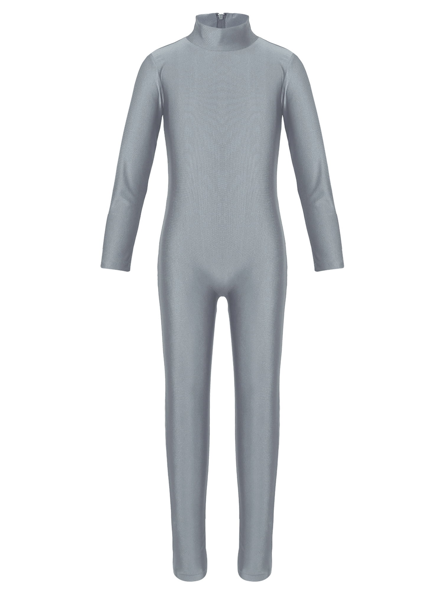 Raenseen Kids Boys Girls Full Length Bodysuit Unitards Spandex Zentai ...