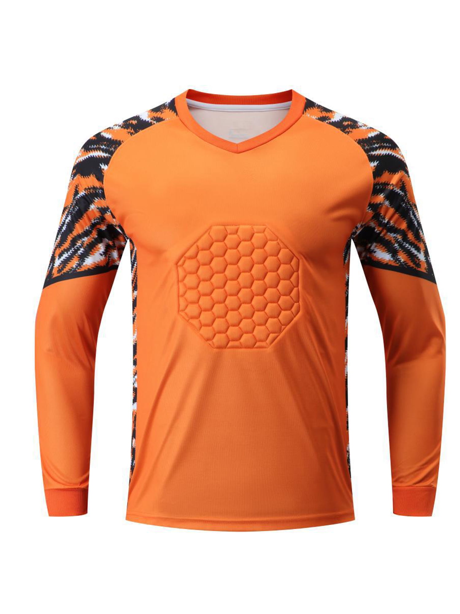 Raenseen Men Soccer Jersey Uniform Long Sleeve Goalkeeper Football ...