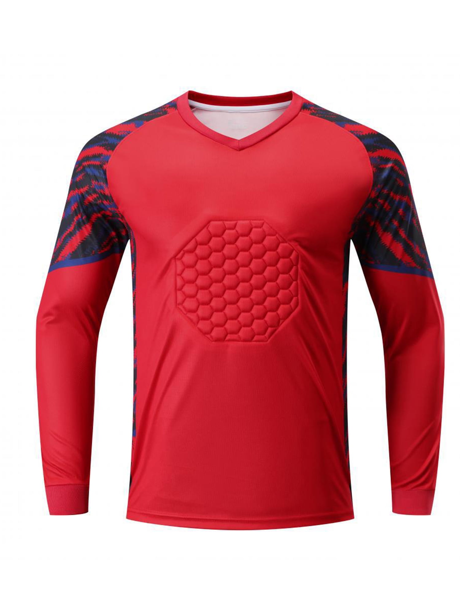 Raenseen Men Soccer Jersey Uniform Long Sleeve Goalkeeper Football ...