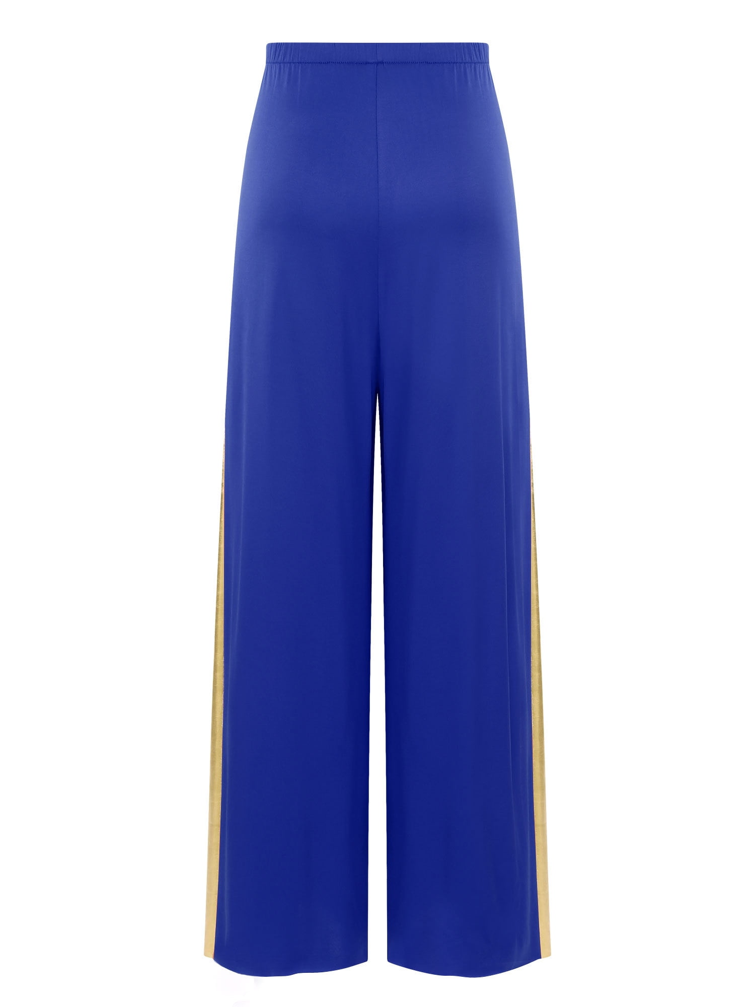 Raenseen Women's Metallic Praise Dance Pants Wide-leg Worship ...