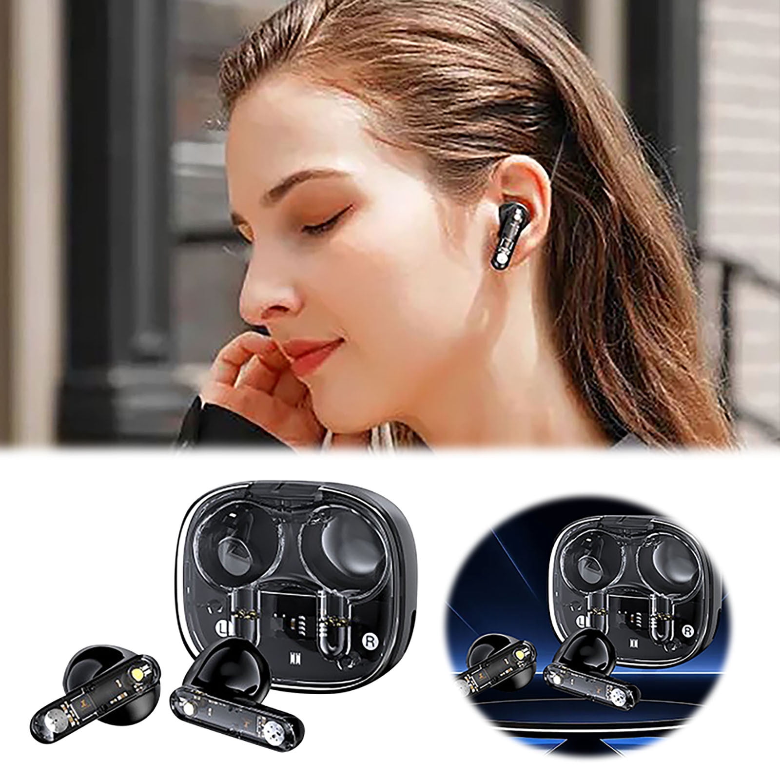 Raensmxjx LY80 Wireless EarphonesWireless Earphones Have Advanced Connectivity And Sound Quality ...