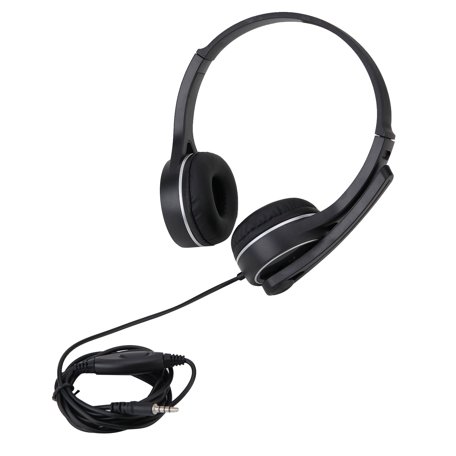 Raensmxjx Stereo PC Headset, 3.5mm Connection, In-Line Control For ...