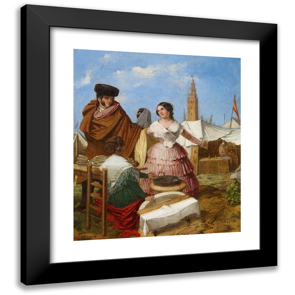 Rafael Benjumea 20x23 Black Modern Framed Museum Art Print Titled ...