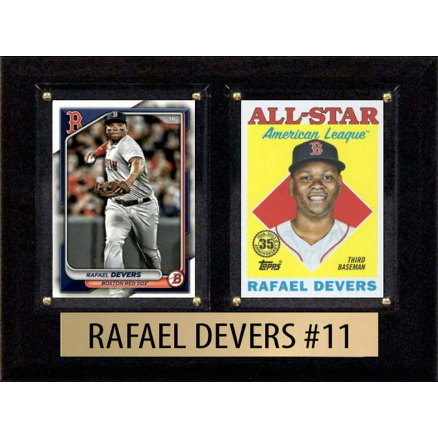 Rafael Devers 2024 Topps Bowman 2 Card Plaque 6x8 - Walmart.com
