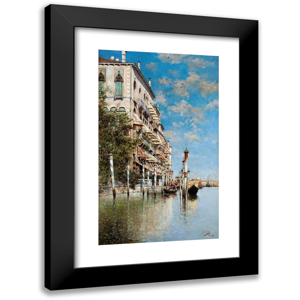 Rafael Senet y Perez 10x14 Black Modern Framed Museum Art Print Titled ...