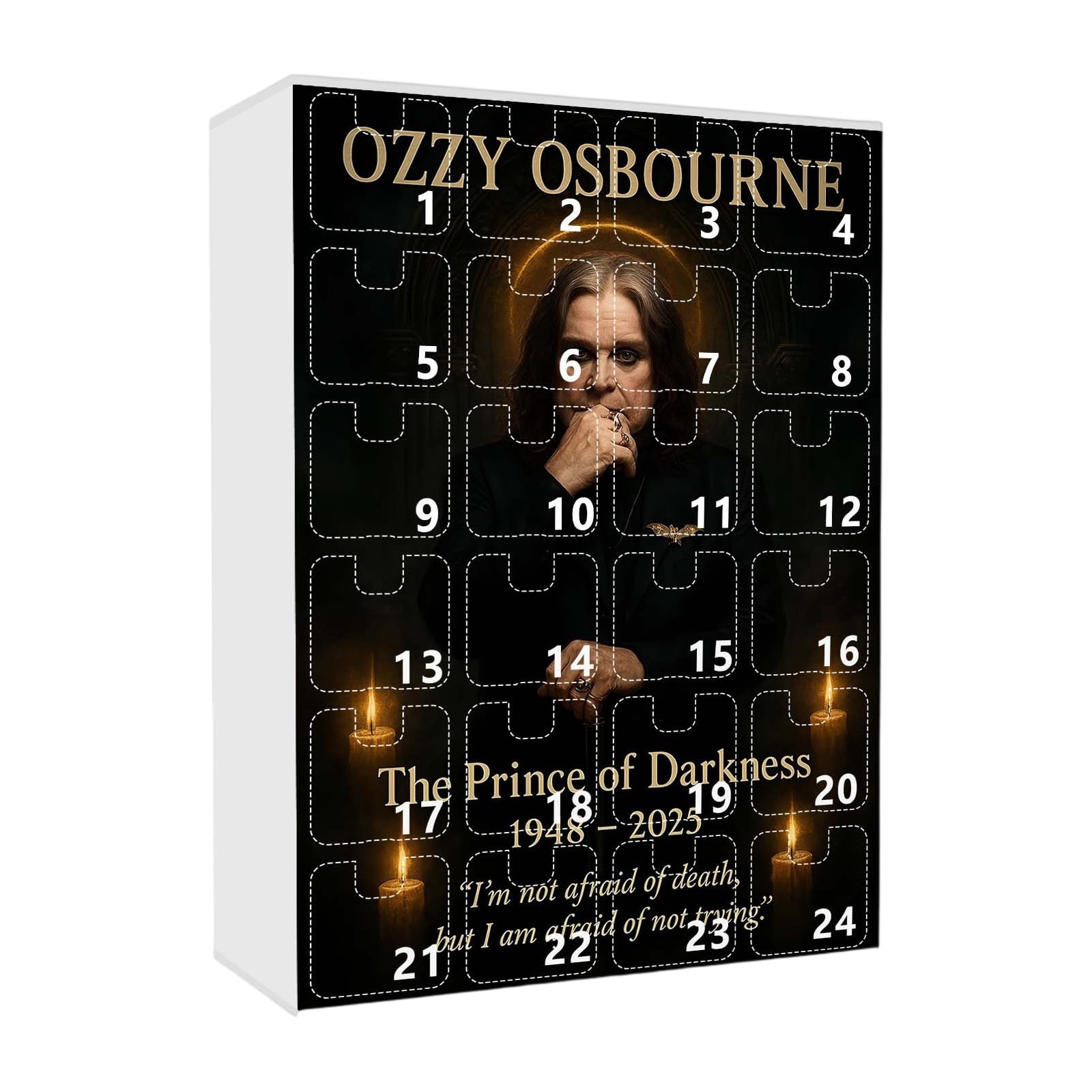 Rafayl 2025 Ozzy Osbourne Advent Calendar Blind Box, Ozzy Countdown ...