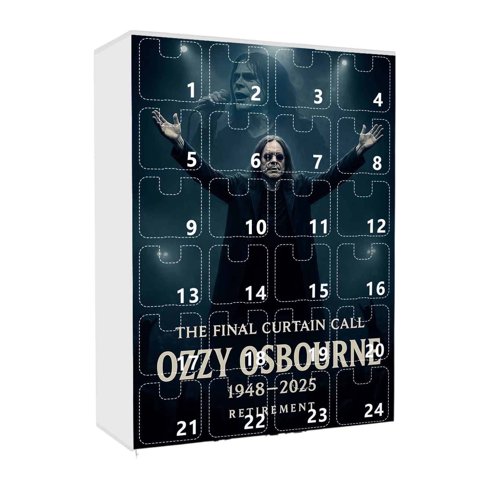Rafayl 2025 Ozzy Osbourne Advent Calendar Blind Box, Ozzy Countdown ...