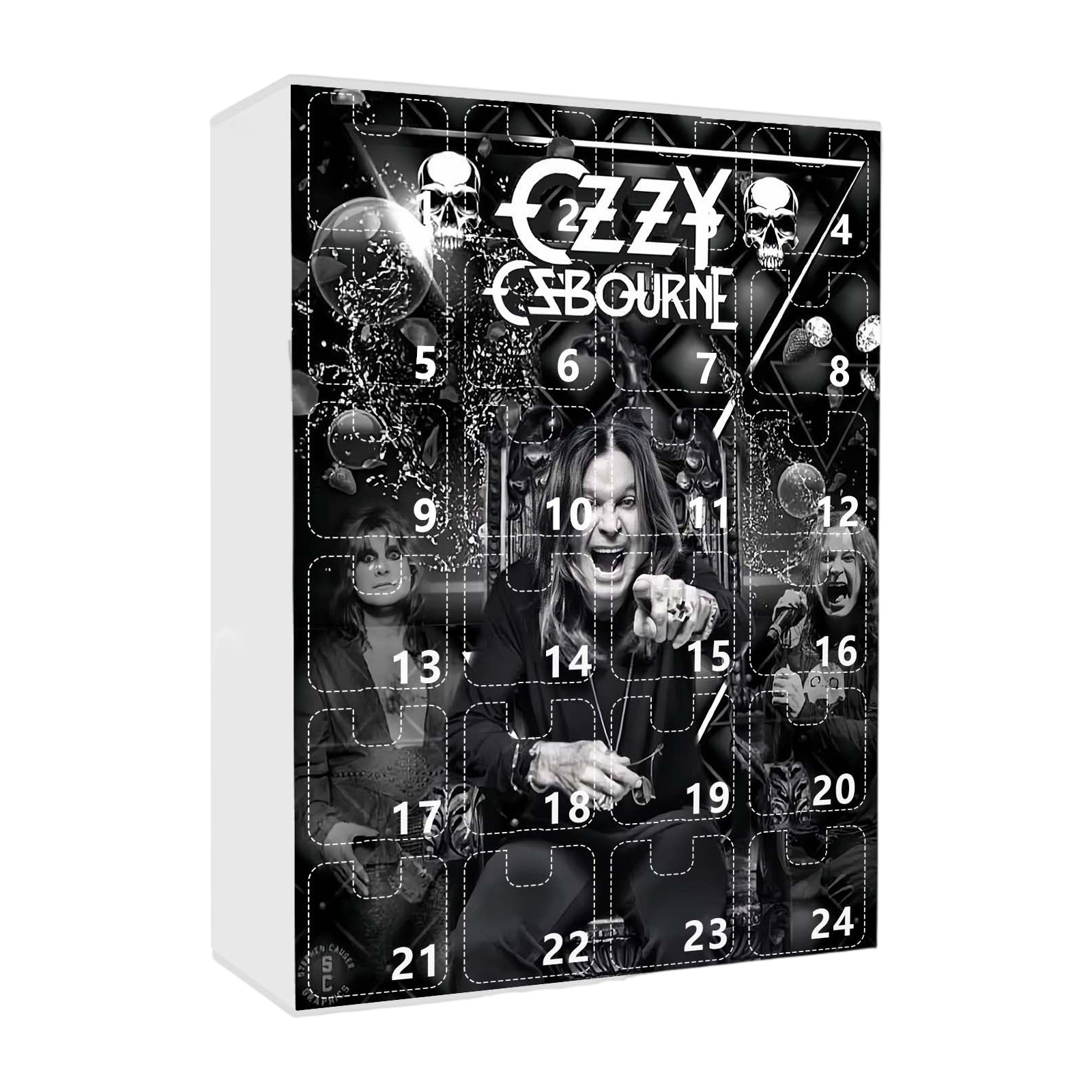 Rafayl 2025 Ozzy Osbourne Advent Calendar Blind Box, Ozzy Countdown ...