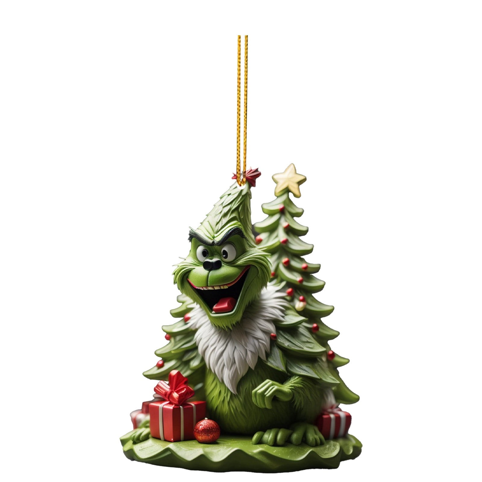 Rafayl Christmas Grinch Car Decorations, Grinch Car Decorations ...