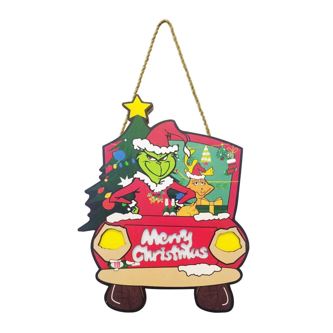 Rafayl Grinch Wall Decor Christmas, Grinch Wall Decor Christmas ...