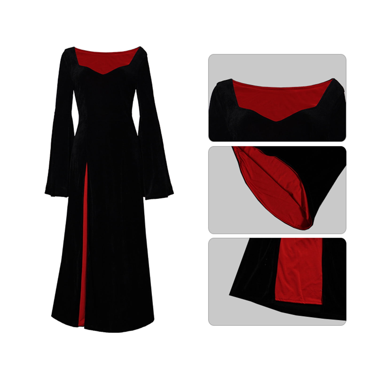 Rafayl Wednesday Addams Dresses, 2025 New Wednesday Addams Clothes Long ...