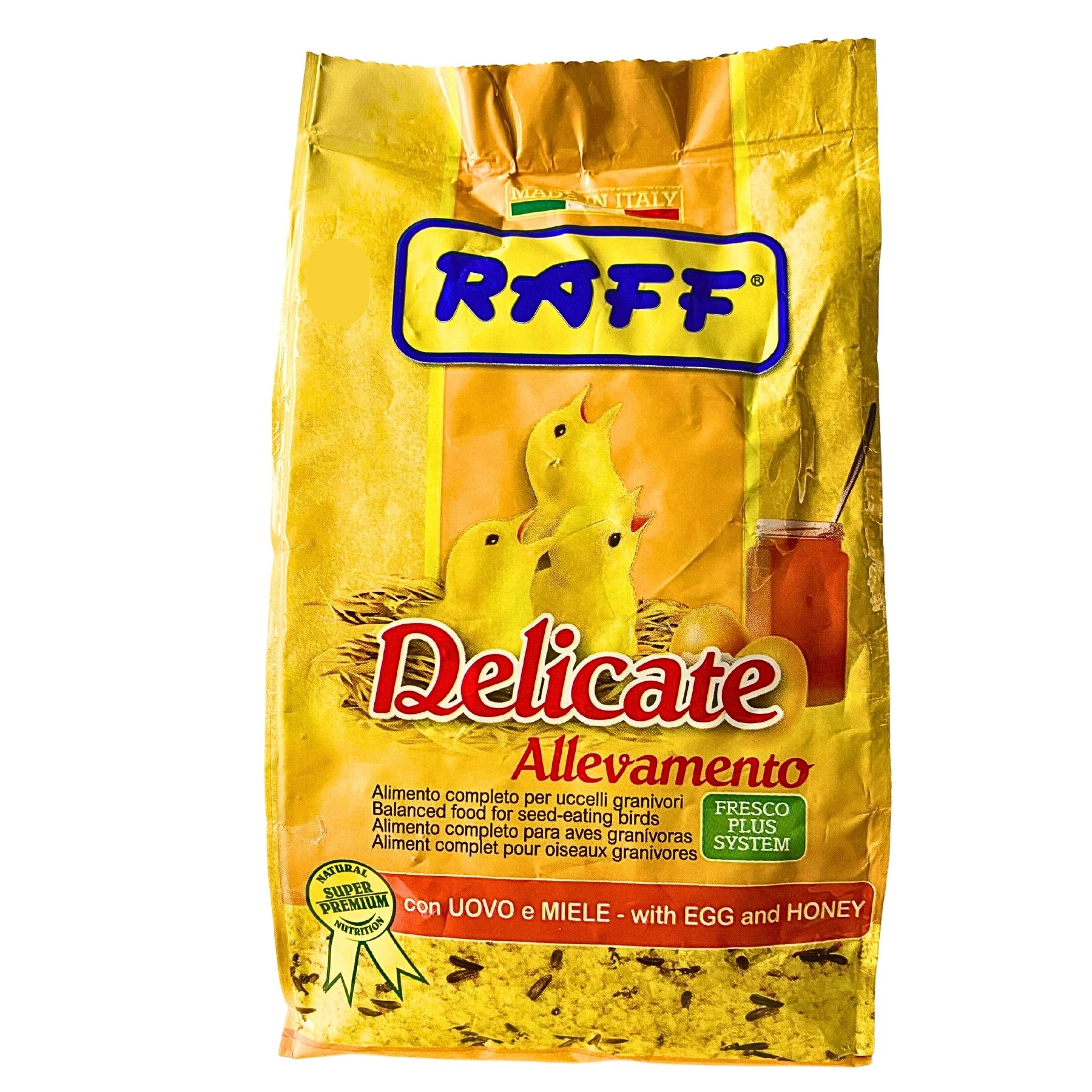 Raff Delicate Allevamento with Egg and Honey 500g - Walmart.com