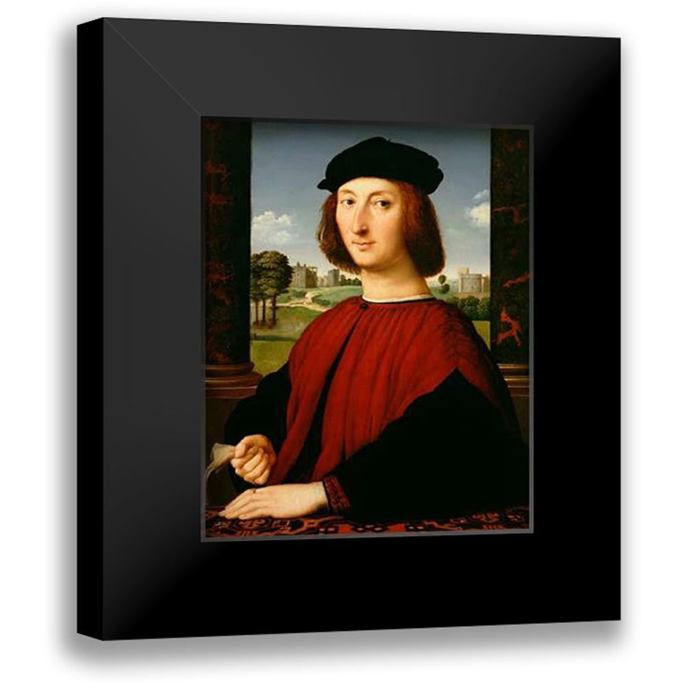 Raffaello Sanzio), Circle of 12x14 Black Modern Framed Museum Art Print ...