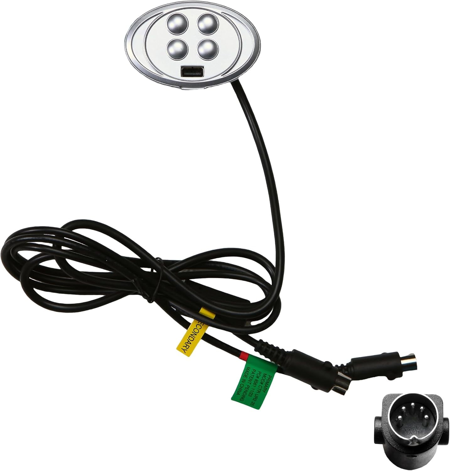 Raffel Systems Power Recliner Lift Chair 4 Button 5 Pin Hand Control ...