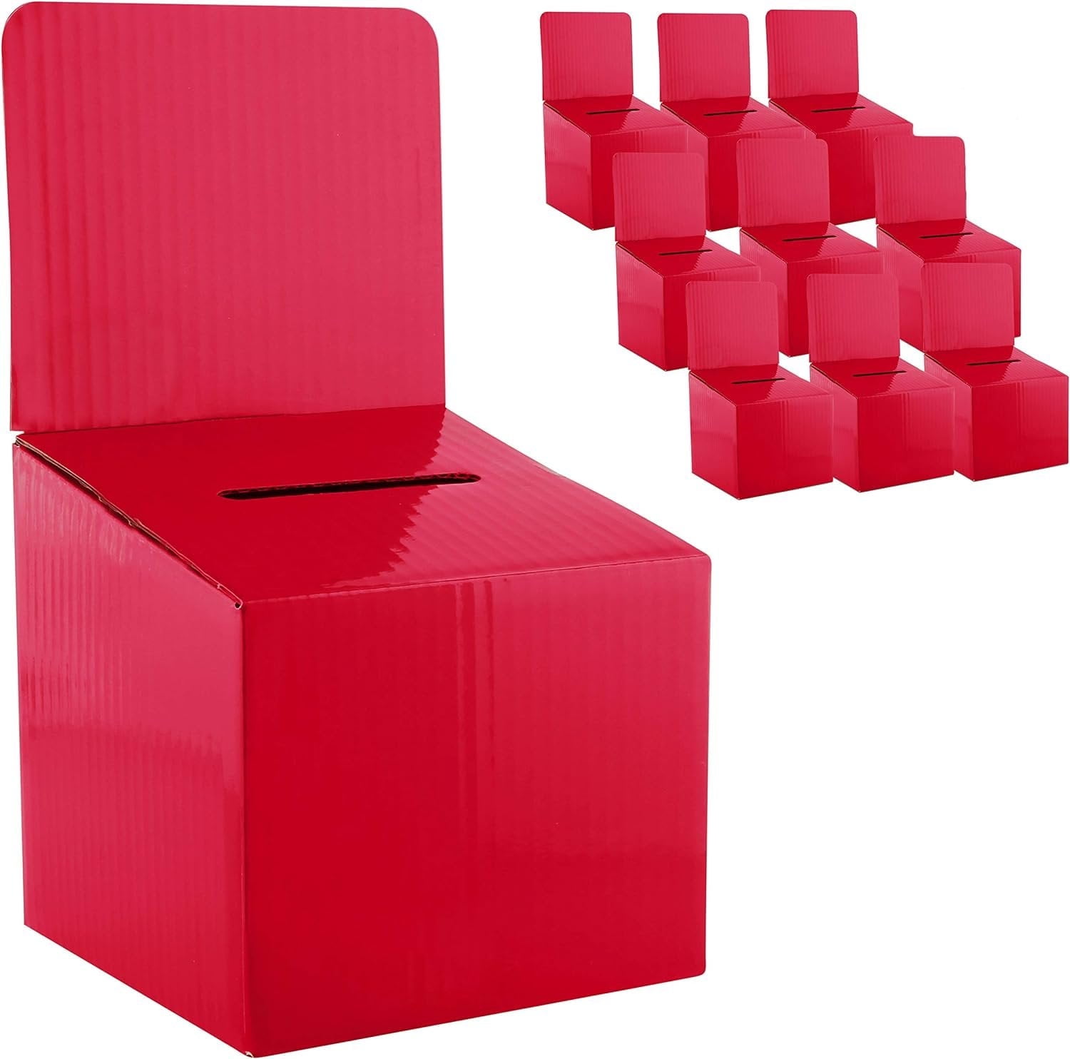 Raffle Ticket Box Donation Collection Ballot Box Reusable Sturdy thick ...