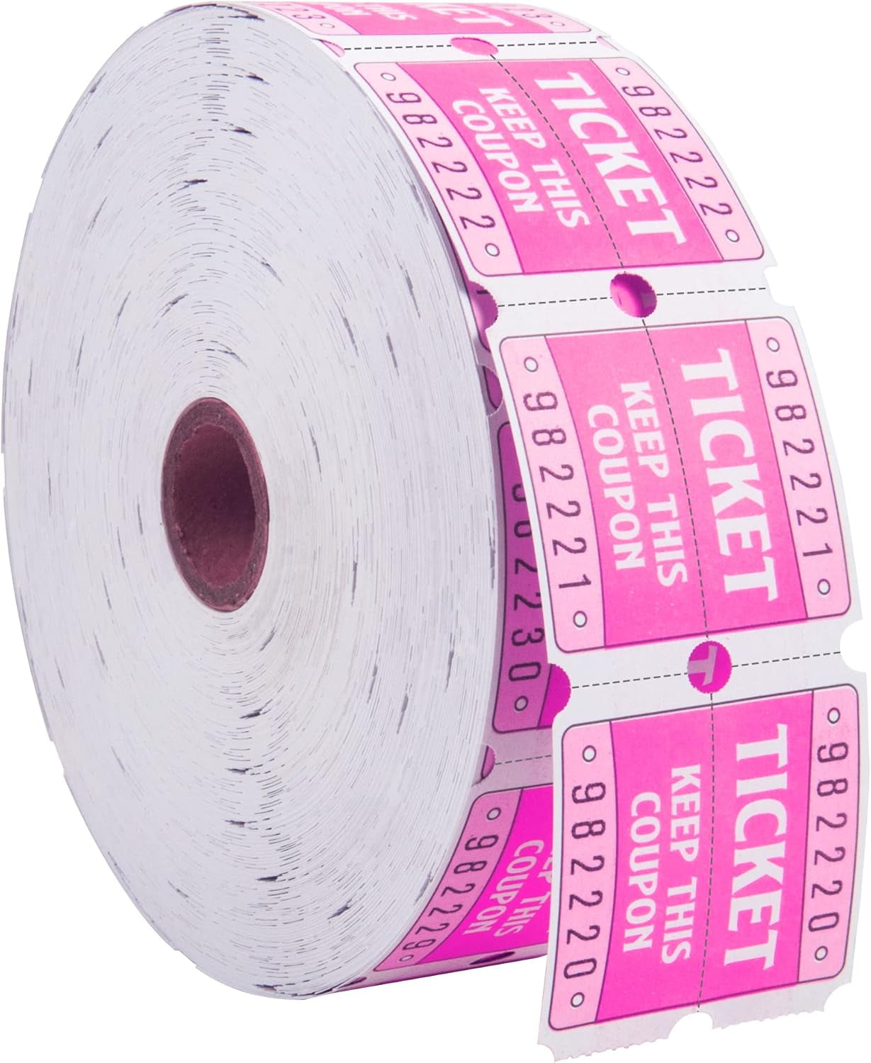 Raffle Tickets Double Roll 2000 Tickets Consecutively Numbered 50/50 ...