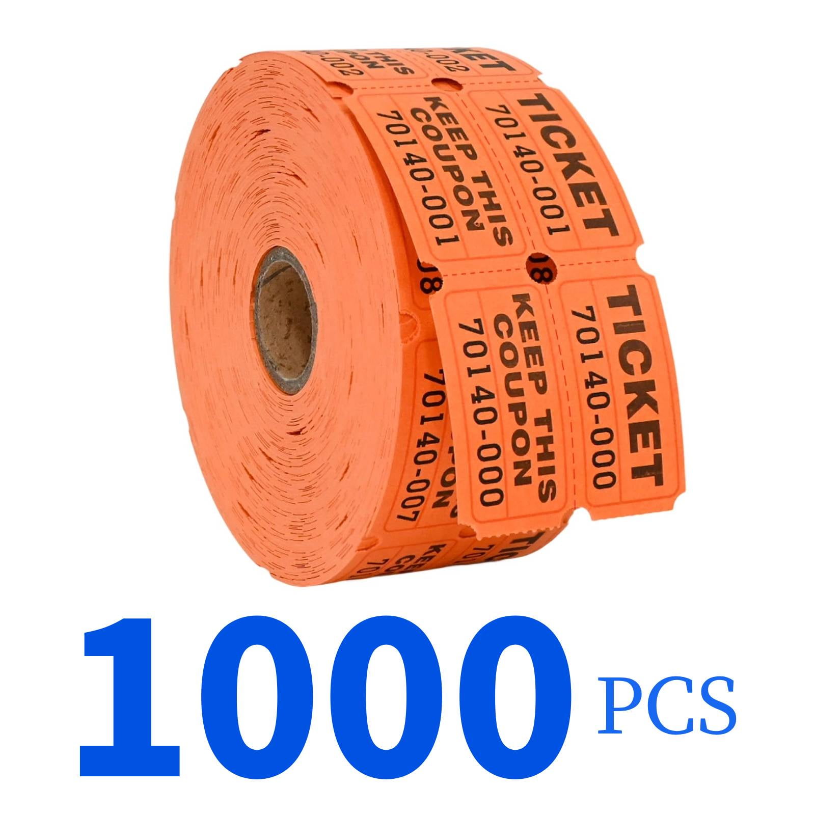 Raffle Tickets Double Rolls 500/1000 per Roll Raffle Tickets for Events ...