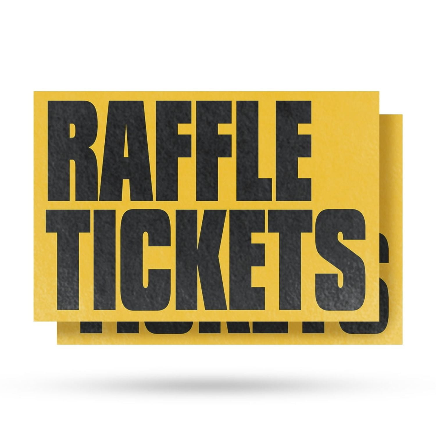Raffle Tickets Vinyl Decal 2 Pack of 12 Inch x 16 Inch Weatherproof ...
