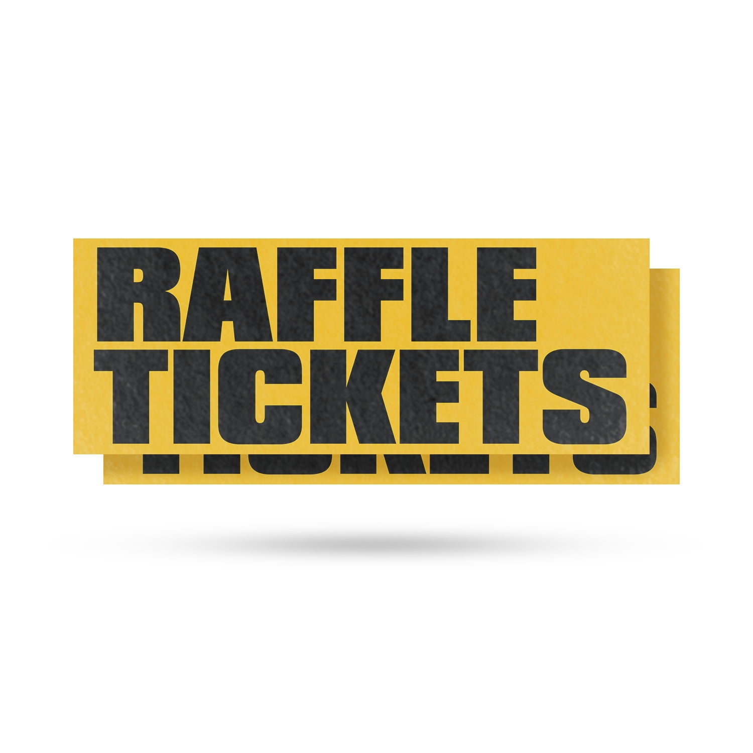 Raffle Tickets Vinyl Decal 2 Pack of 12 Inch x 5 Inch Weatherproof ...