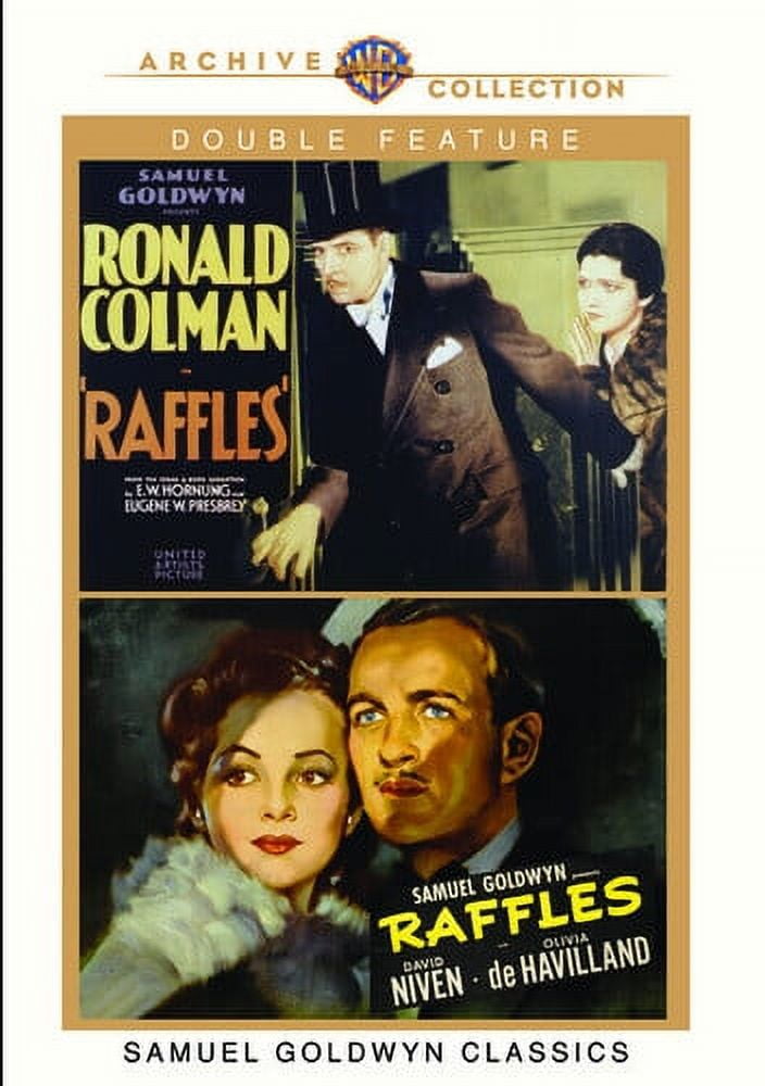 Raffles Double Feature (DVD), Warner Archives, Mystery & Suspense ...