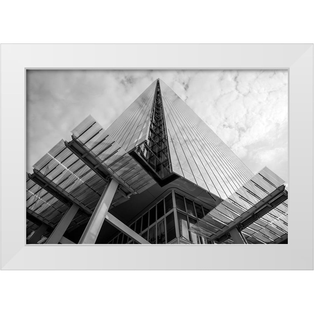 Raffoul,John 14x11 White Modern Wood Framed Museum Art Print Titled ...