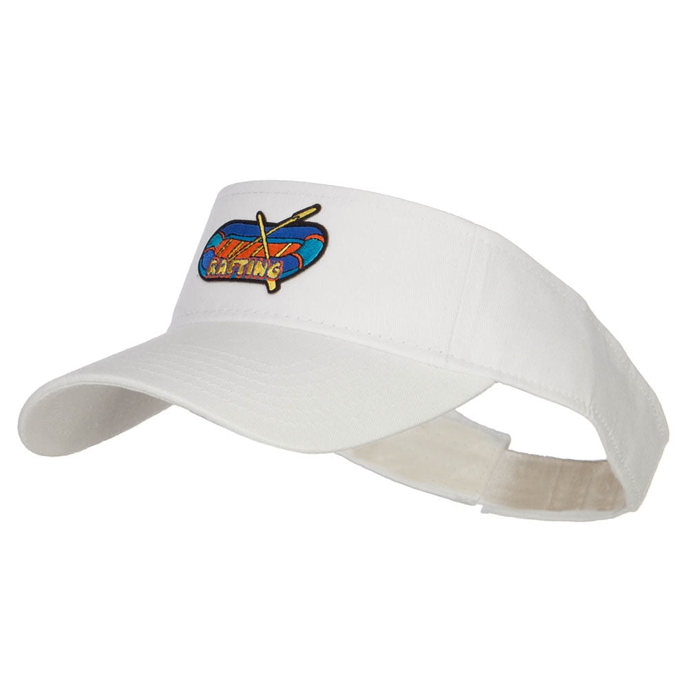 Rafting Patched Sun Visor - White OSFM - Walmart.com Rafting Patched Sun Visor - White OSFM - Walmart.com
