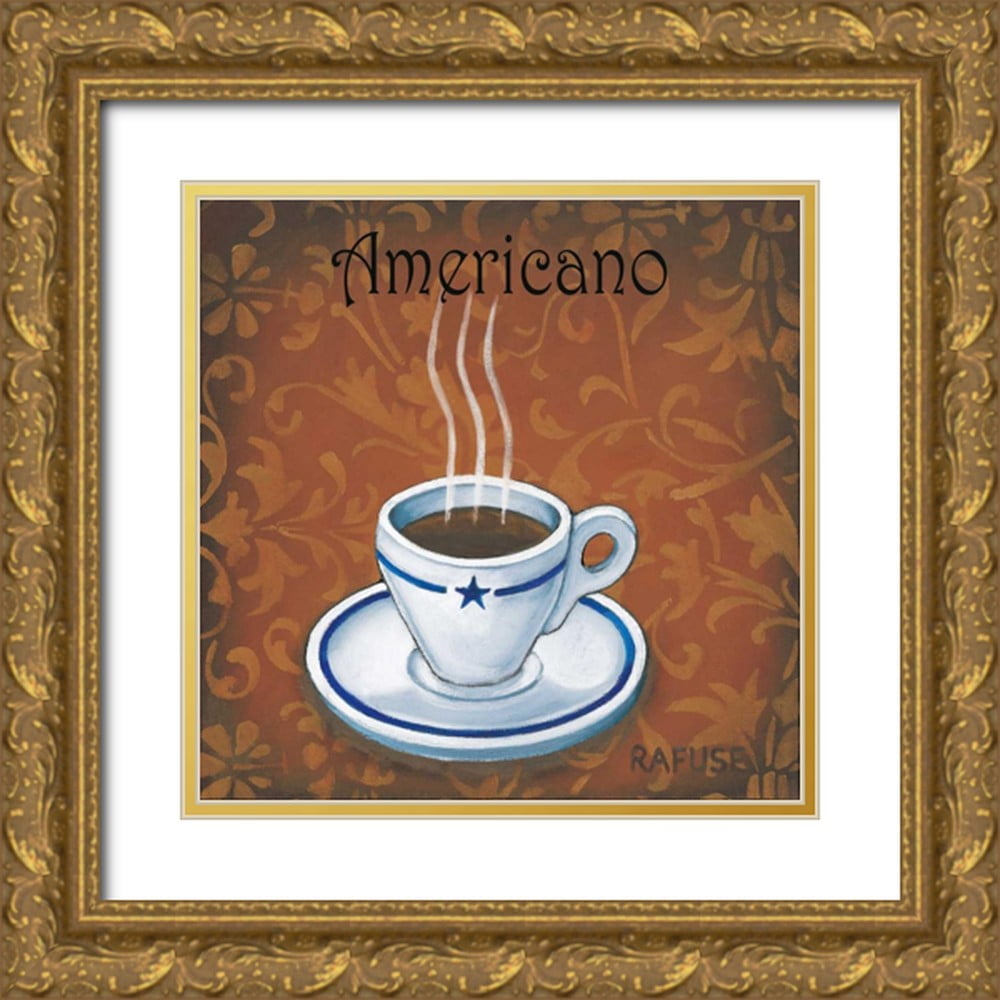 Rafuse, Will 12x12 Gold Ornate Wood Framed with Double Matting Museum ...