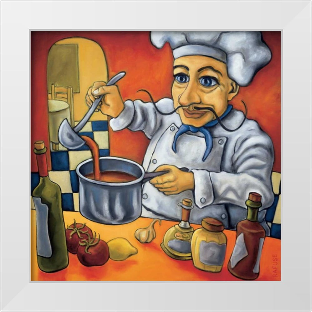 Rafuse, Will 12x12 White Modern Wood Framed Museum Art Print Titled ...