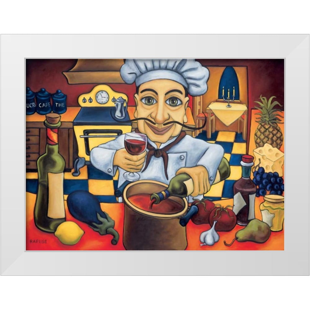 Rafuse, Will 14x11 White Modern Wood Framed Museum Art Print Titled ...