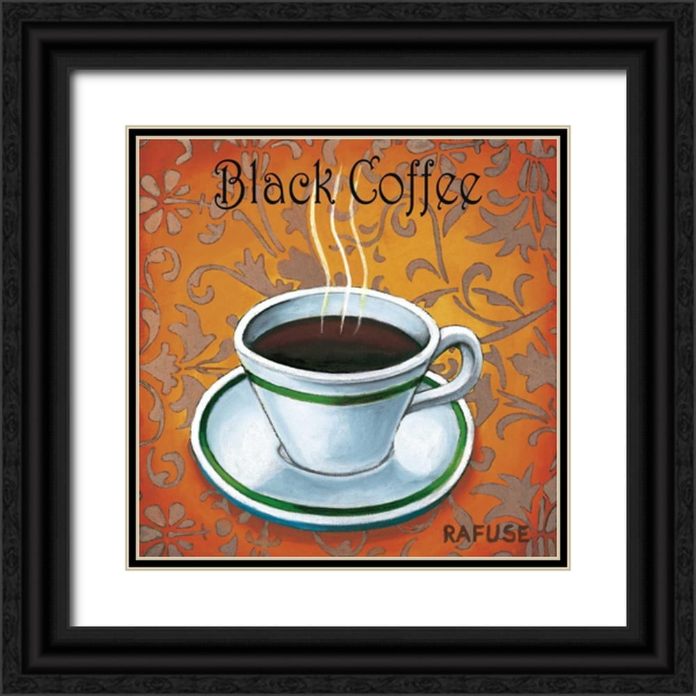 Rafuse, Will 15x15 Black Ornate Wood Framed with Double Matting Museum ...