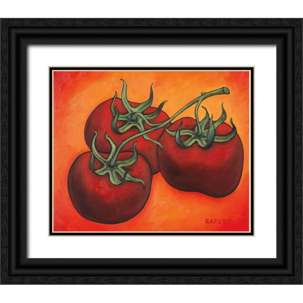 Rafuse, Will 17x15 Black Ornate Wood Framed with Double Matting Museum ...