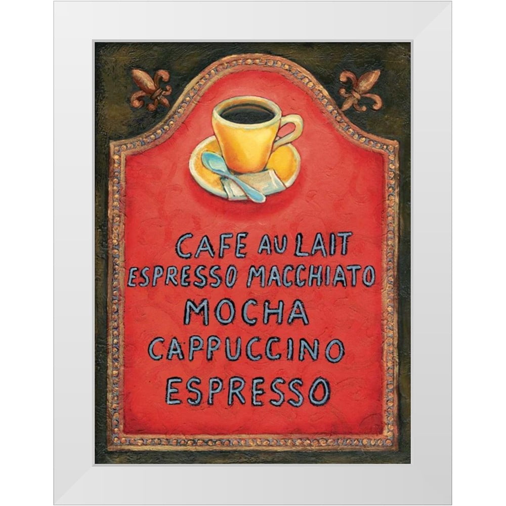 Rafuse, Will 19x24 White Modern Wood Framed Museum Art Print Titled ...