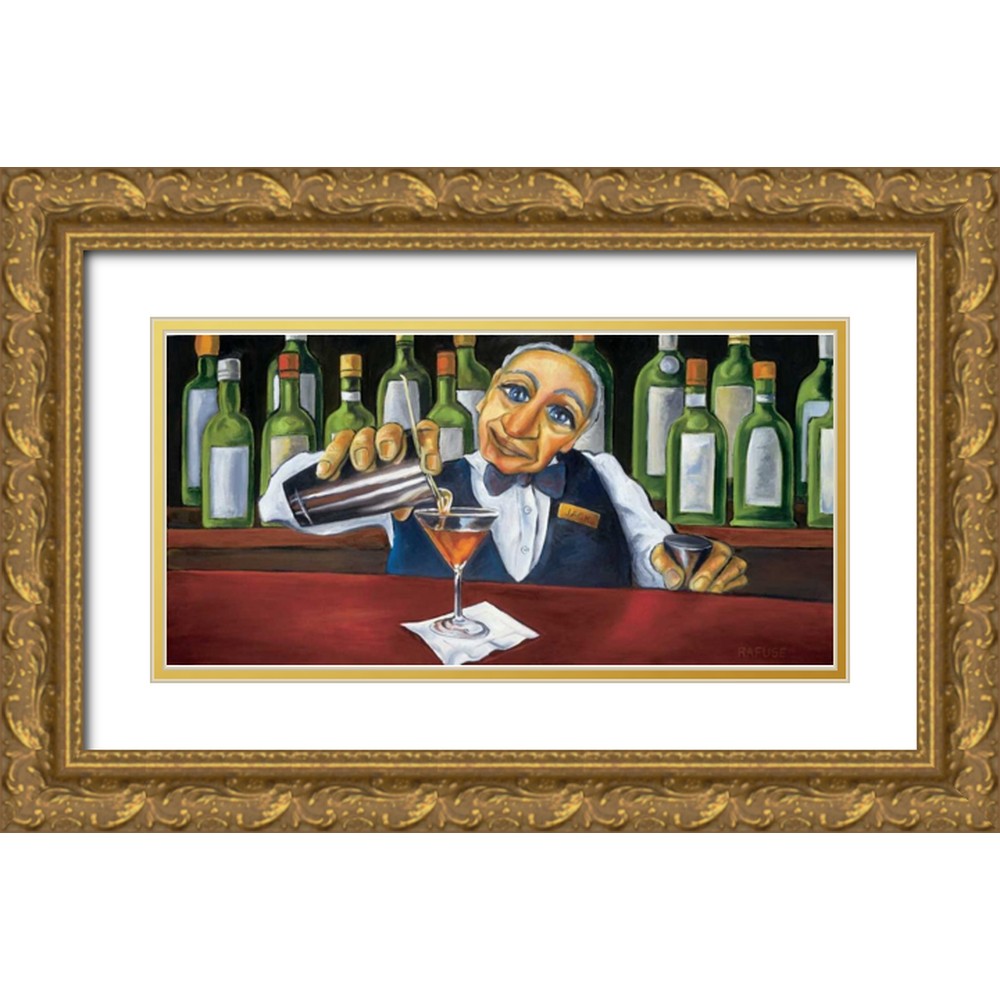 Rafuse, Will 24x14 Gold Ornate Wood Framed with Double Matting Museum ...