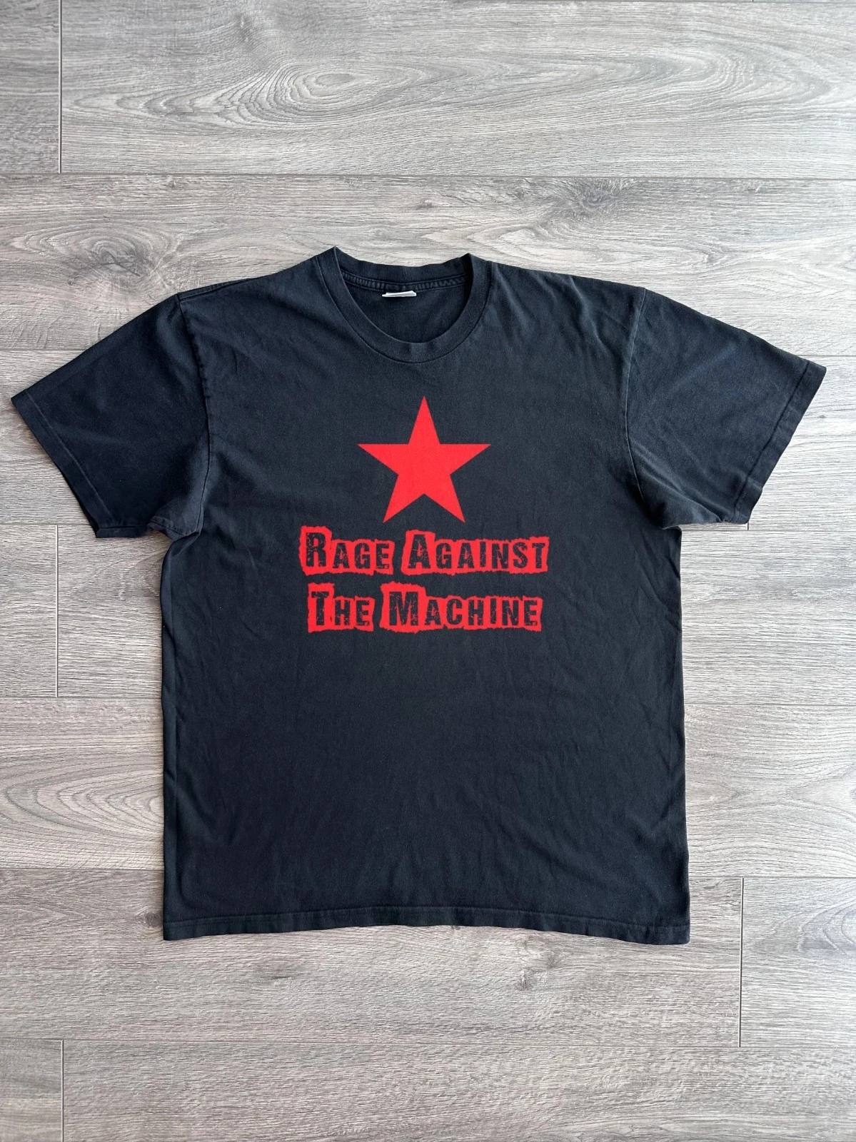 Rage Against The Machine Killing In The Name Classic Logo Black T-shirt ...