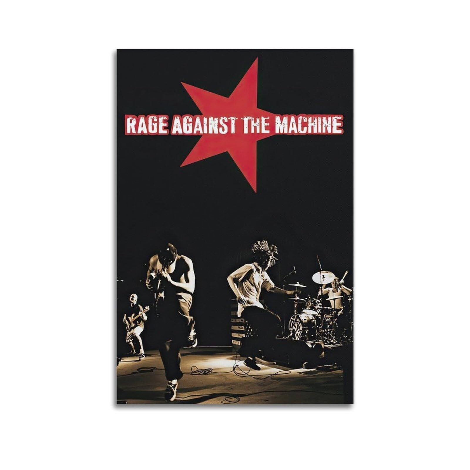 Rage Against The Machine Poster Album Music Poster Art Decor Painting ...