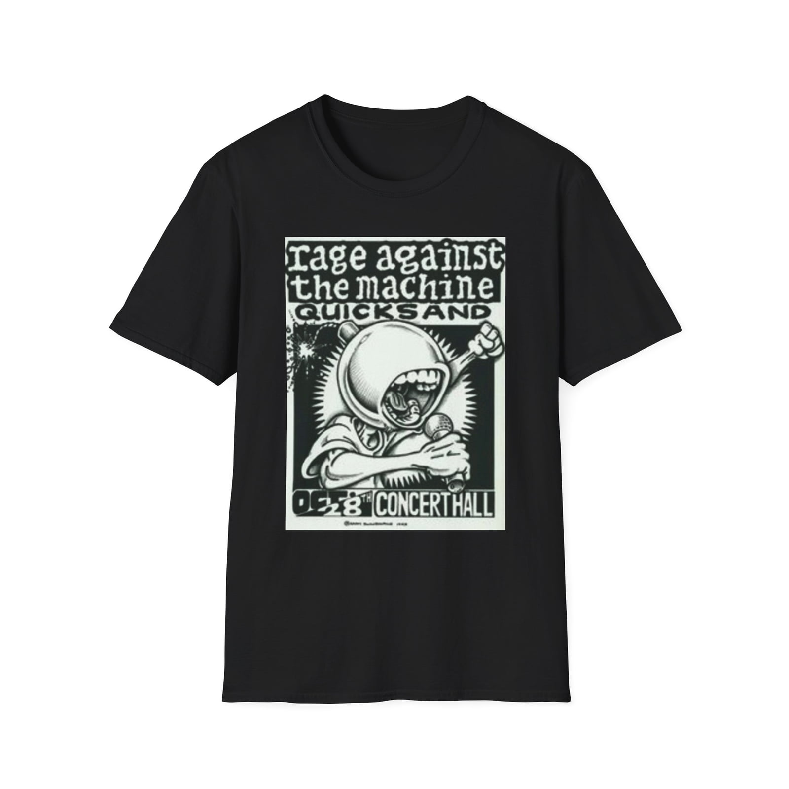 Rage Against The Machine- Quicksand-Concert Poster/Band T-shirt ...
