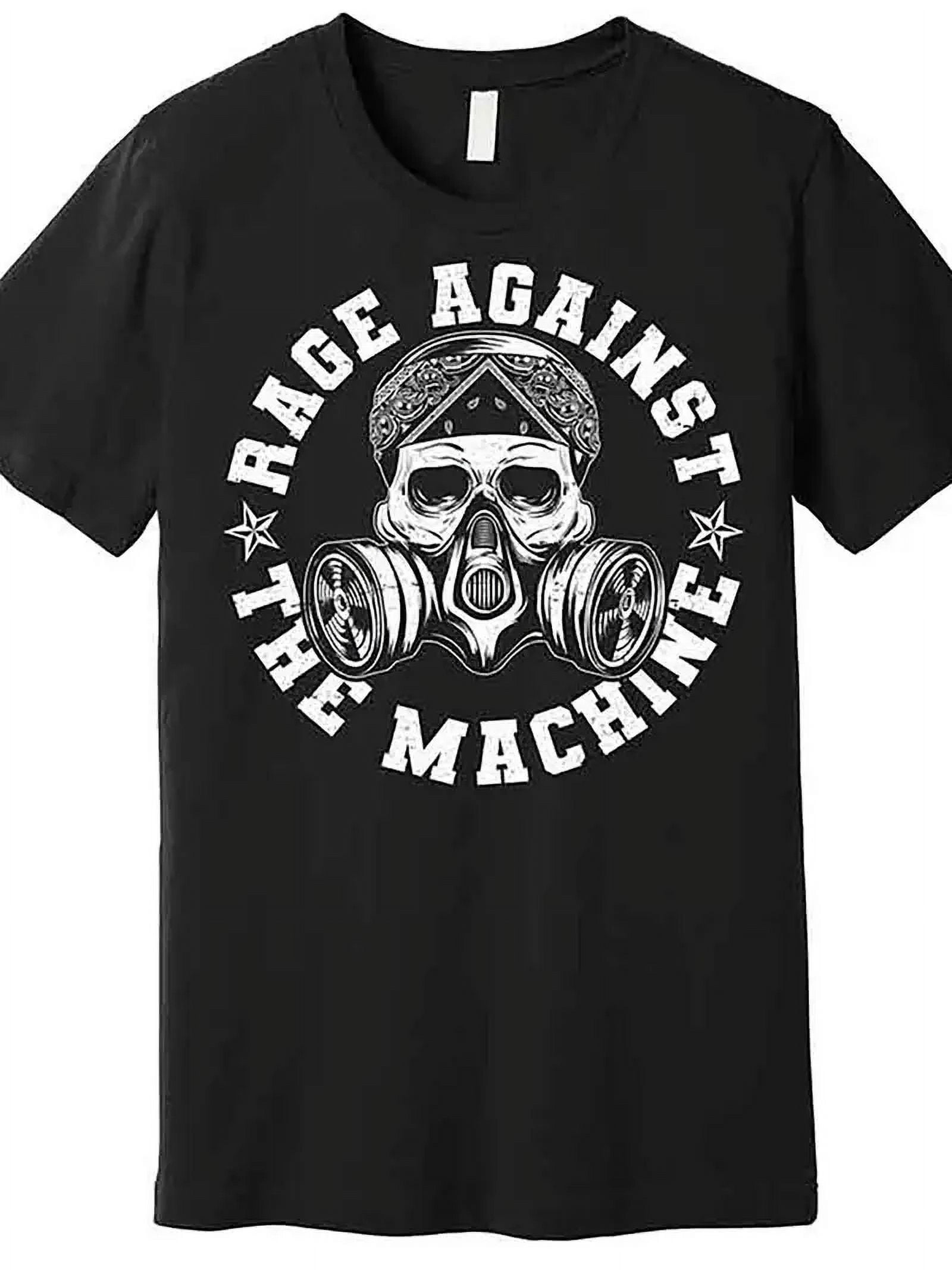 Rage Against the Machine Men's Graphic T-Shirt - Black, Short Sleeve ...
