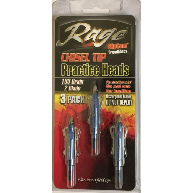 Rage Broadheads 2-Blade Broadhead, 2" - Walmart.com