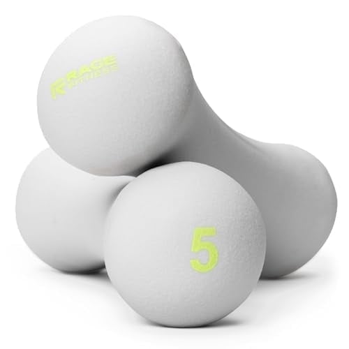 Rage Fitness 5 Lb Hand Weights, PVC Coated Steel, Set of 2 - Walmart.com