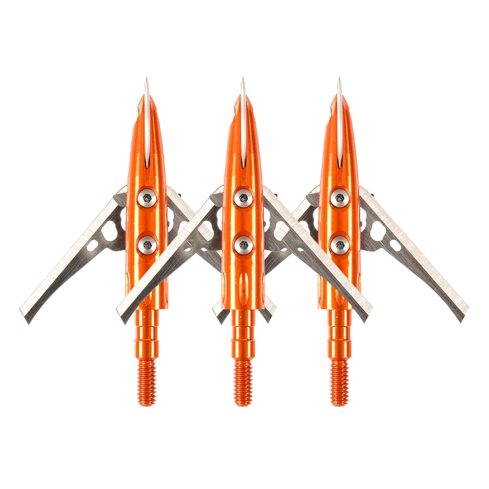 Rage NC X-Treme Crossbow Stainless Steel Blades in 100 Grain - Walmart.com