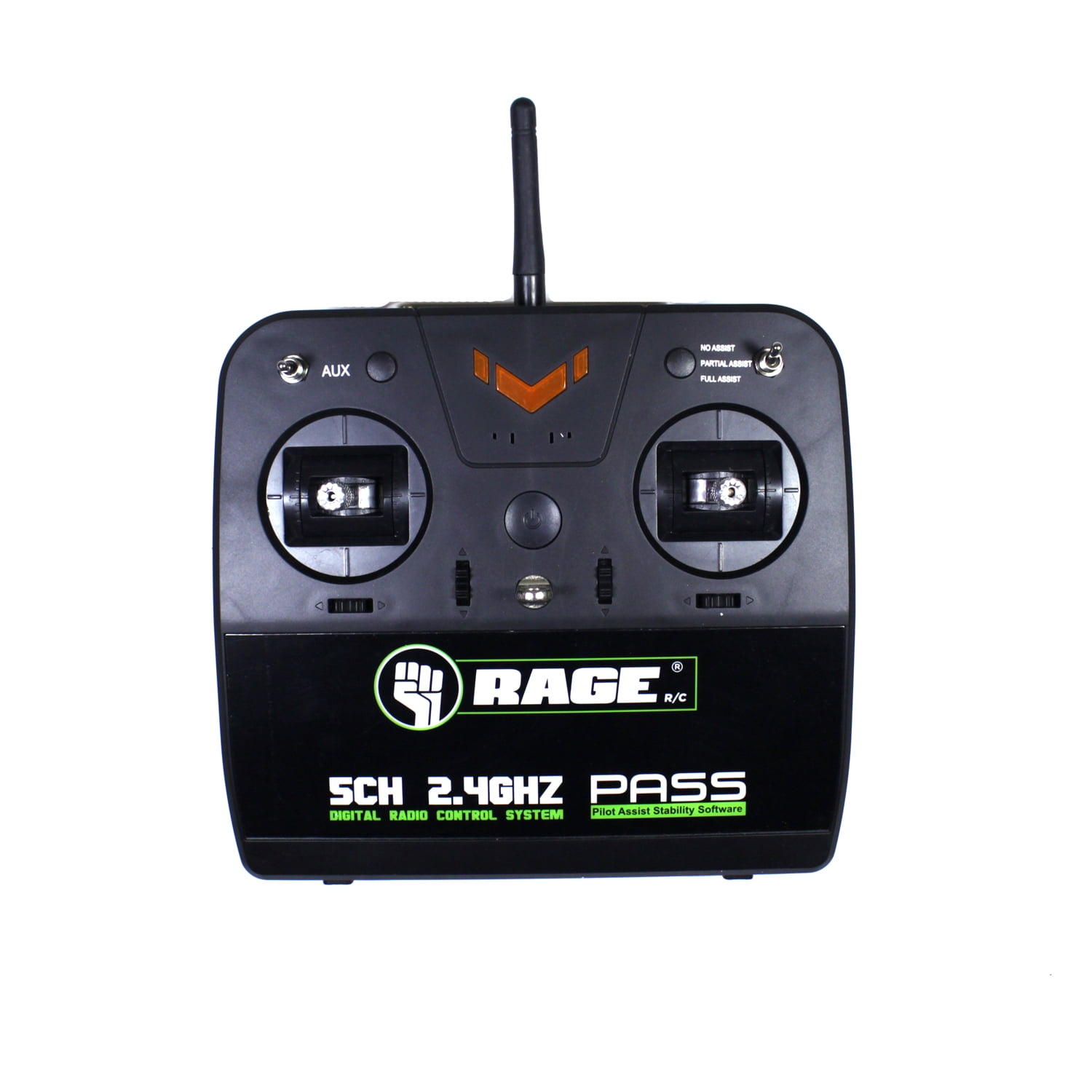 Rage RC 2.4G 5-Channel Transmitter Defender 1100 A1267 - Walmart.com