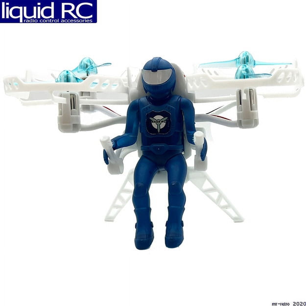 Rage RC 4522 Jetpack Commander XL RTF - Blue - Walmart.com
