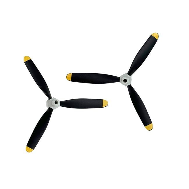 Rage RC A1368 3-Blade Scale Prop Spinner for F4U Jolly Rogers, P-47 ...