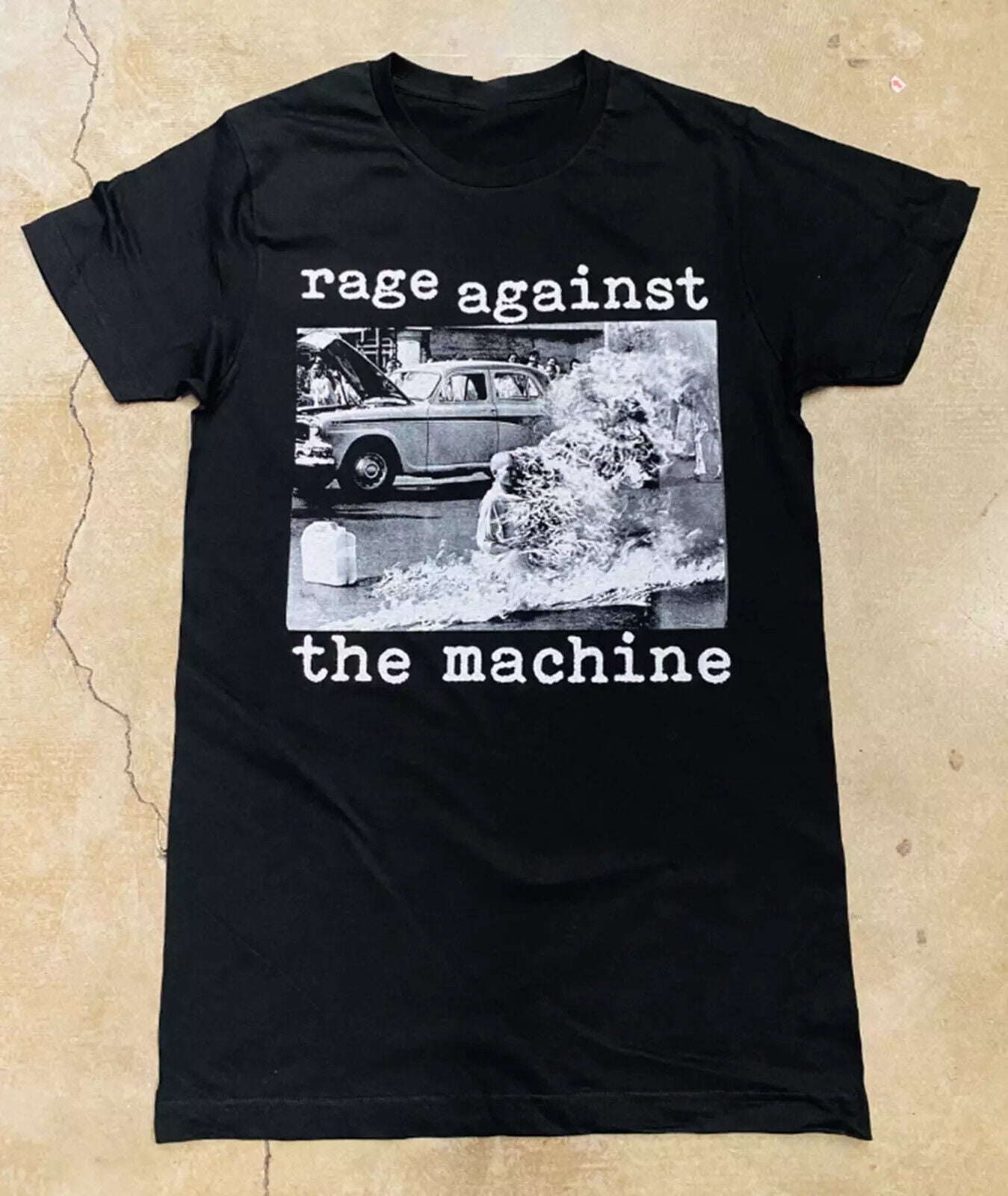 Rage against the machine Band Cotton Black Full Size For Men Women ...