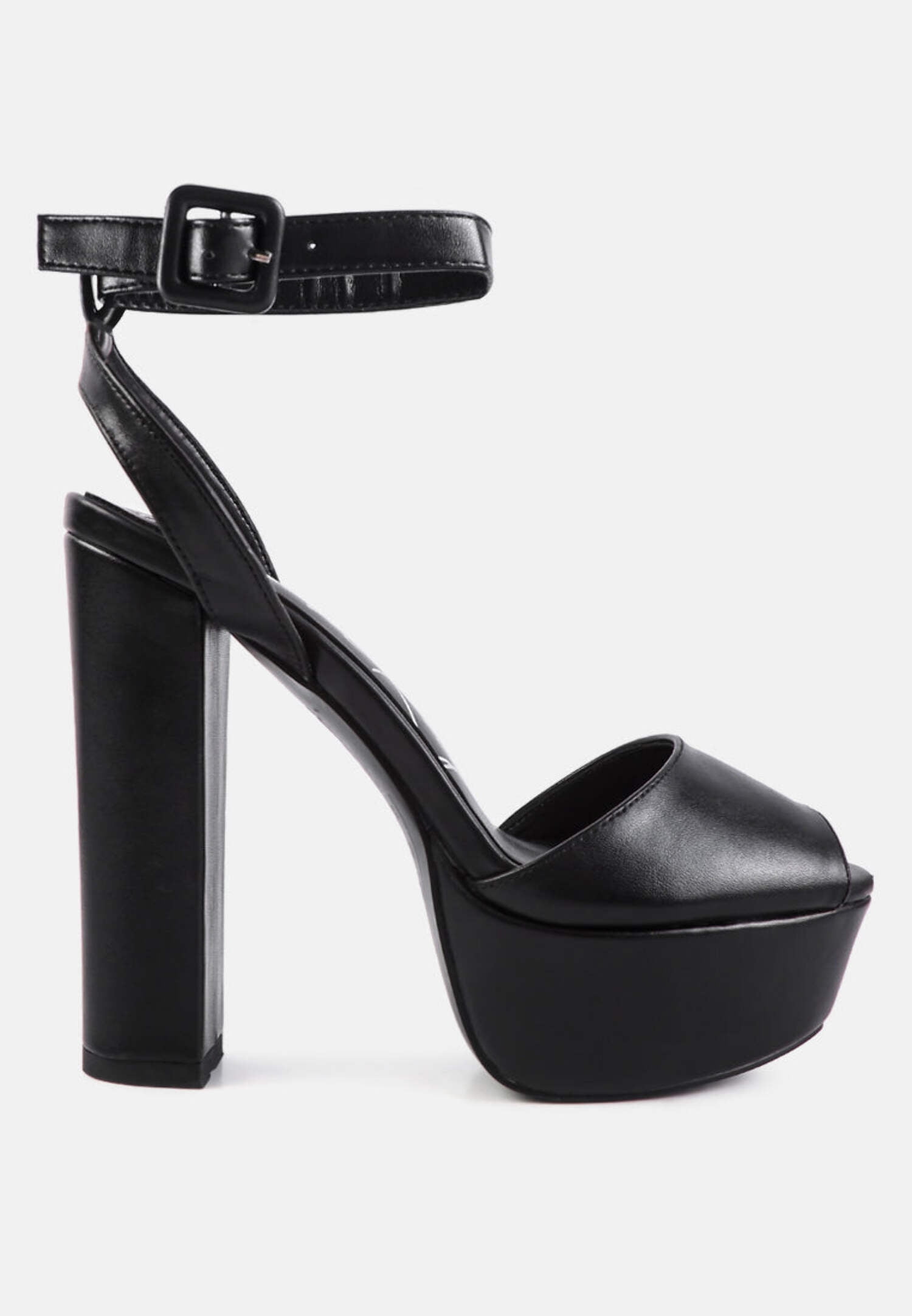 Rager Peep-Toe High Platform Block Sandals - Walmart.com