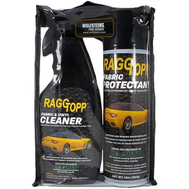 RAGGTOPP Auto Convertible Top Fabric Protectant for Vinyl, Plastic Car ...