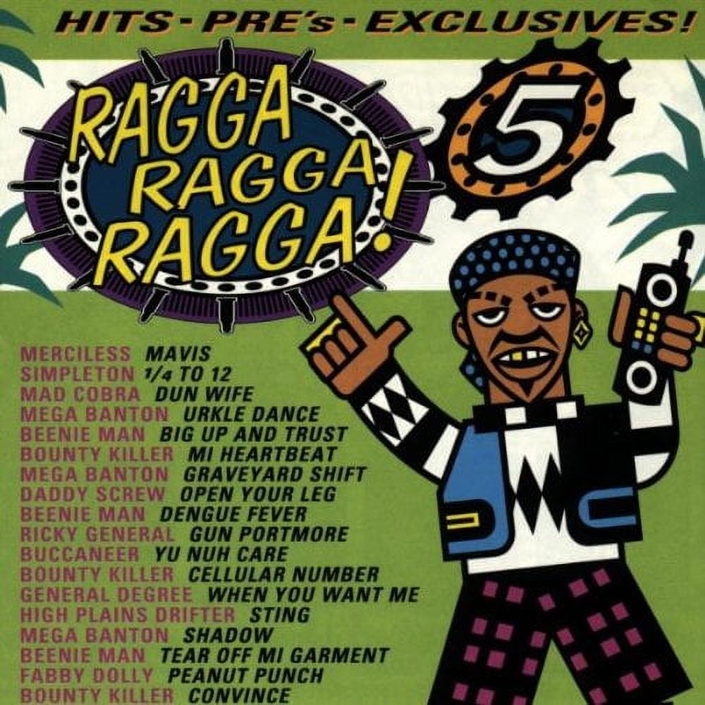 Pre-Owned Ragga Ragga Ragga, Vol. 5 by Various Artists (CD, 1995 ...